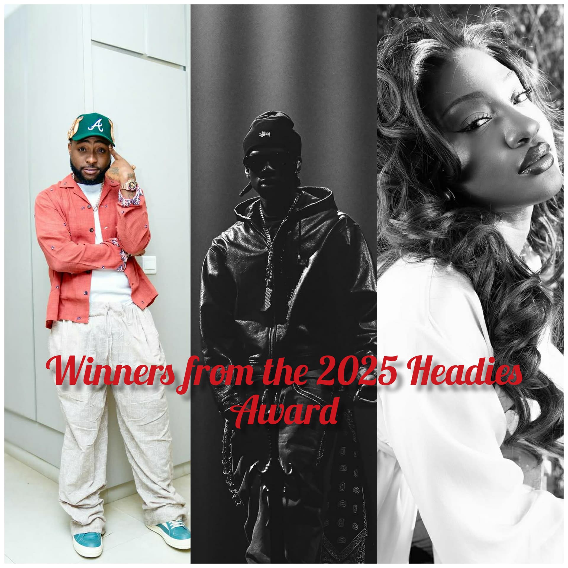 Winners from the 17th Headies Awards: Celebrating Excellence in ...